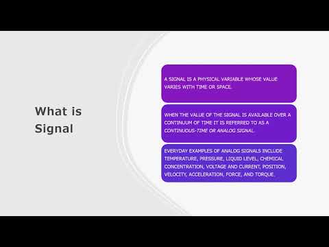 What is signal