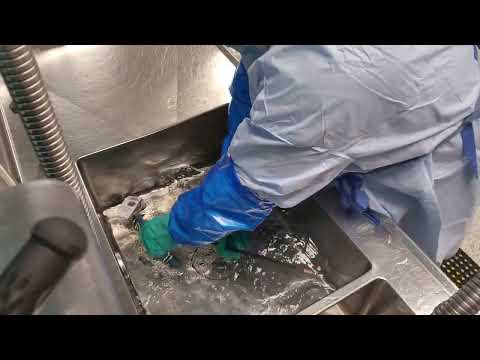 Sterile processing: Xi instrument reprocessing. Decontamination