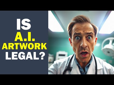 IS A.I. ARTWORK LEGAL TO USE IN PRINT ON DEMAND?