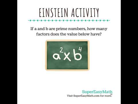 How many factors? #tiffany #supereasymath #math #einsteinactivity #factors #factor
