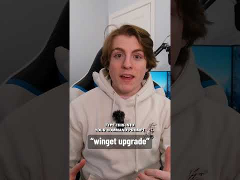 How to upgrade windows softwares with CMD #windows #WindowsTips #update #CMD #PCHacks #boost