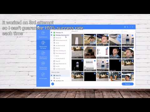 Recover lost photos with iMyfone D-Back