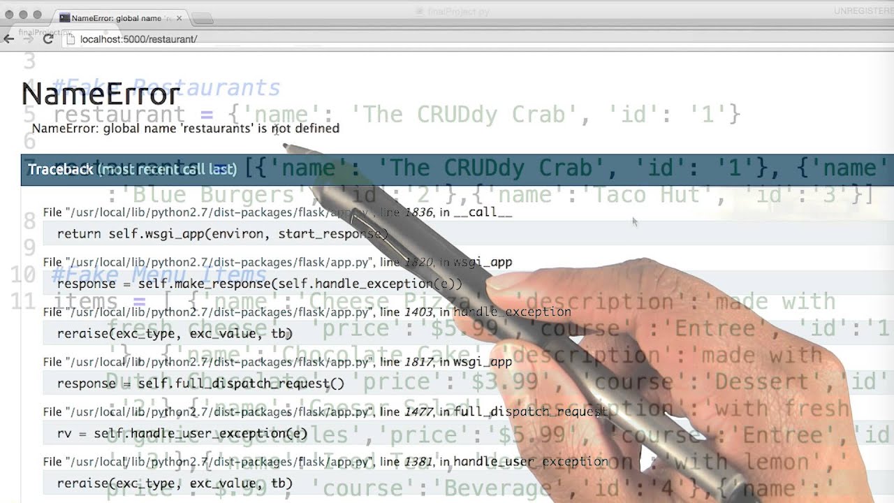 Adding Templates and Forms - Full Stack Foundations