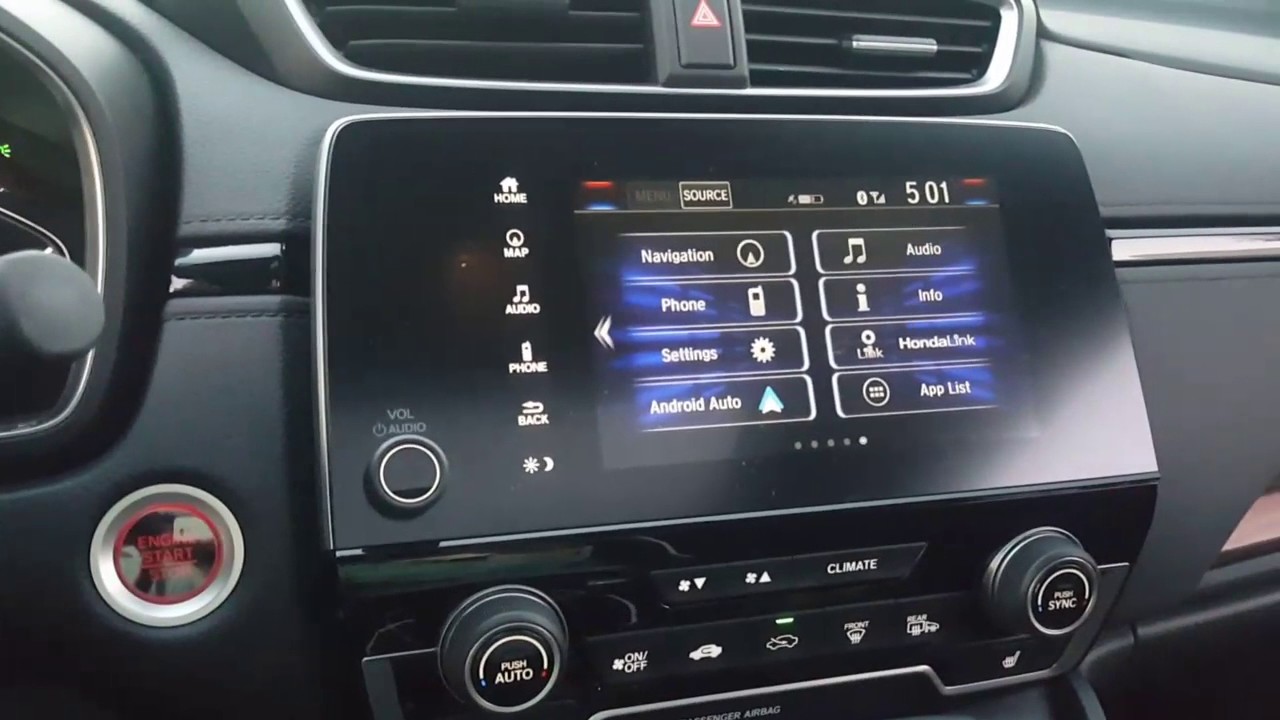 2017 Honda CRV interior
