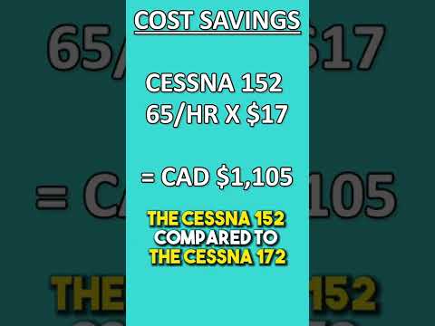 Flight Training - Cessna 152 vs. Cessna 172 #shorts