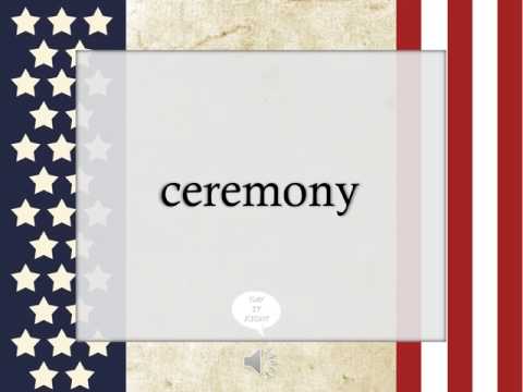 Ceremony - How To Pronounce "Ceremony"