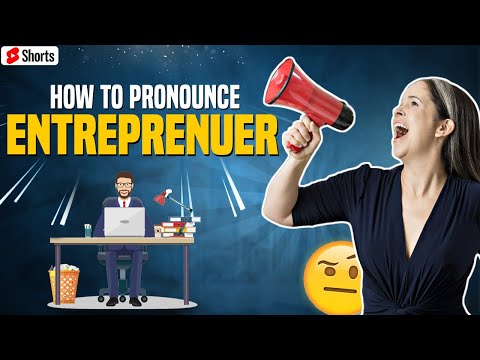 How to Pronounce ENTREPRENEUR in English | Tricky Words #SHORTS