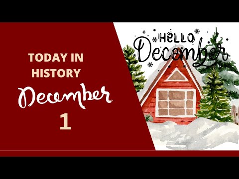 Today in the History : December -1
