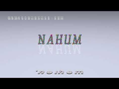 Nahum - pronunciation