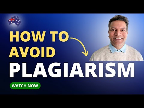 How to Avoid Plagiarism in Academic Writing | Associate Professor Vidy Potdar