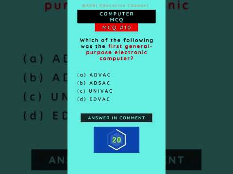 Computer MCQs For Competitive Exams #10 | #shorts #competitiveexam #computermcq #mcqshorts #mcq