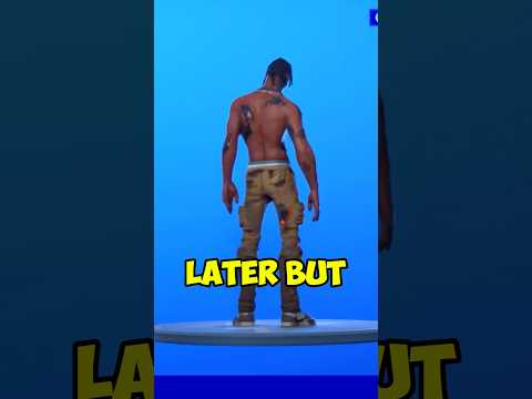 Travis Scott In The Item Shop..