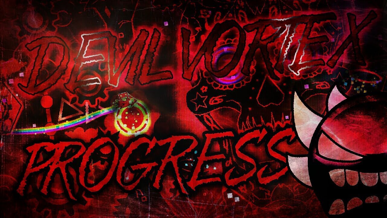 Geometry Dash Devil Vortex Progress #3 (70%)