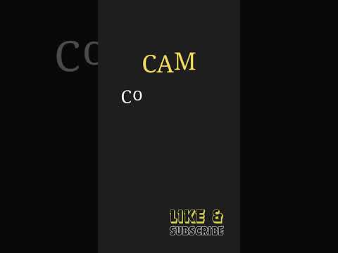Did you know the acronyms of CAM #computerscience #abbreviation #manufacturing #gkquestion