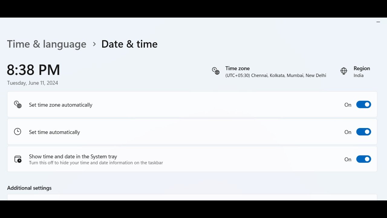 Fix Windows 11 Showing Wrong/Incorrect Time Zone