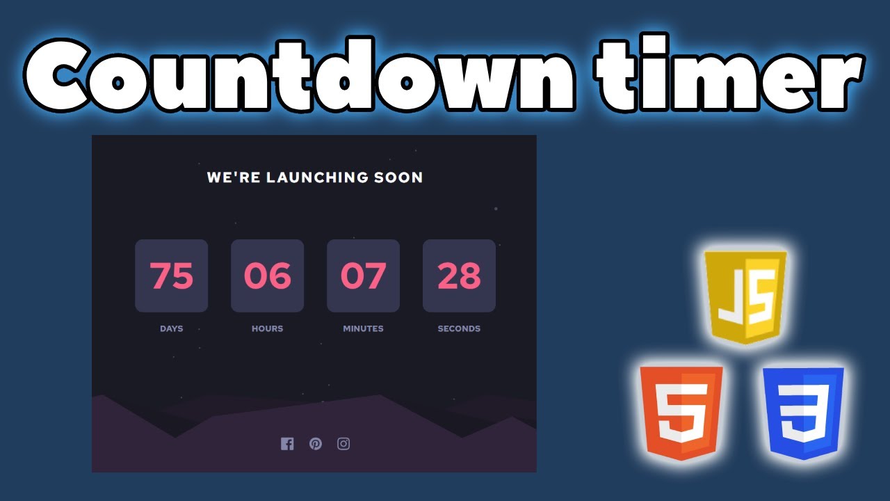 Launch countdown timer | Frontend Mentor Challenges