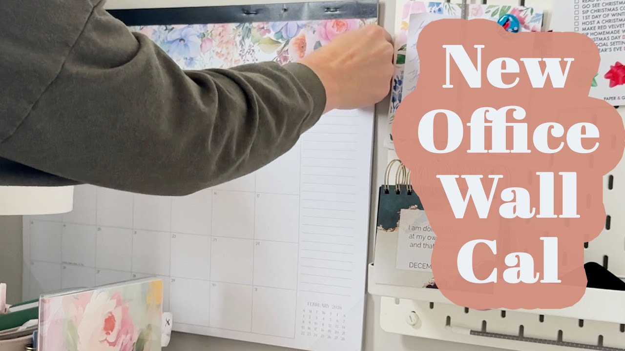 Wall Calendar 2026 | Bloom Planner #bloomplanners