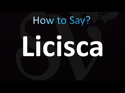 How to Pronounce Licisca (The Decameron)