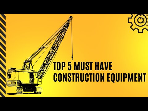 "5 Essential Construction Equipment for Site Preparation and Material Handling"