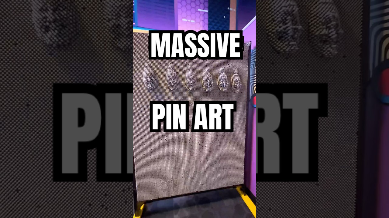 MASSIVE PIN ART 🤯
