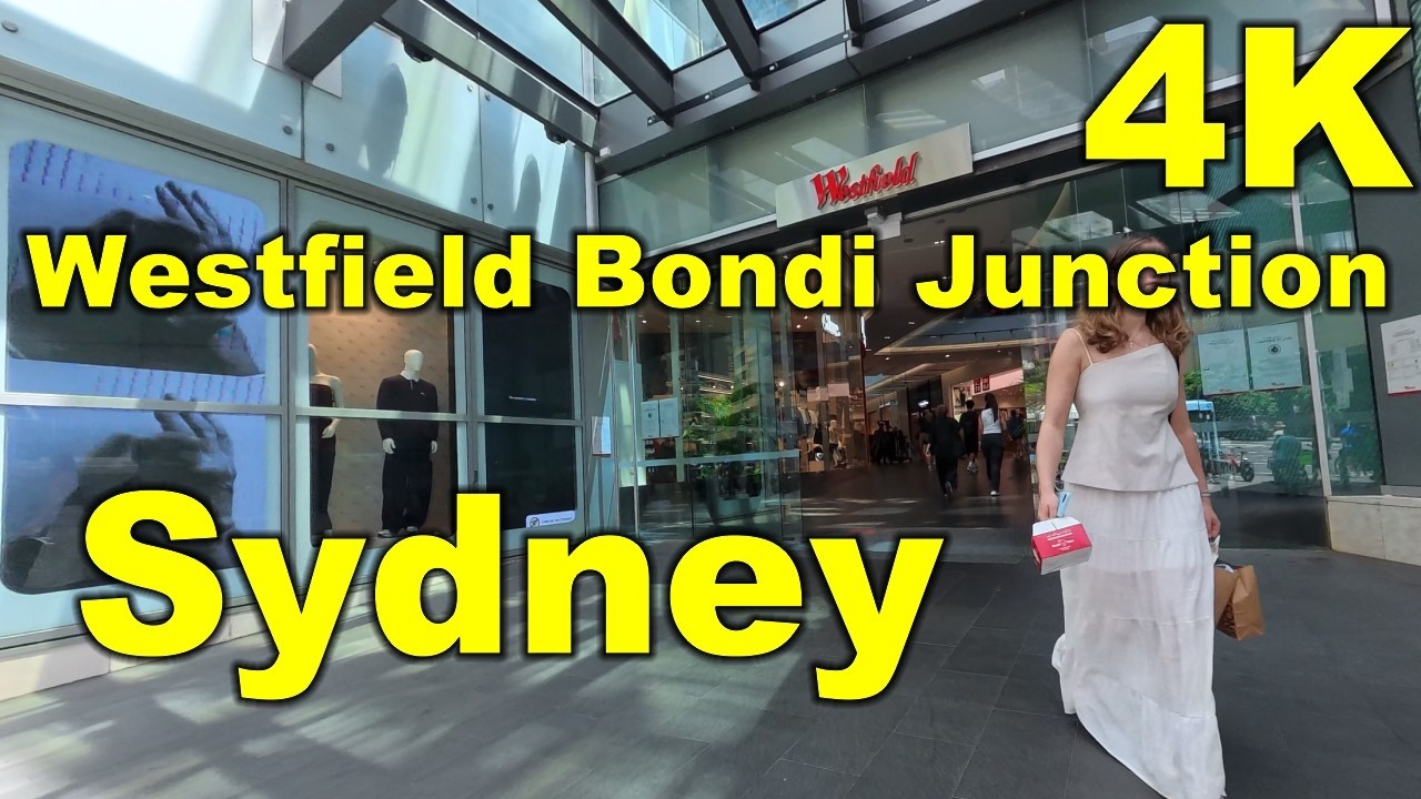 Westfield Bondi Junction, Sydney, Australia - 4K