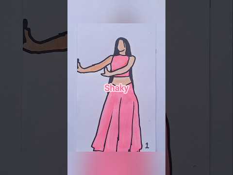 Ek number | Shaky | Flipbook | Sudipto Art's| #flipbook #sudiptoarts #trending #dance