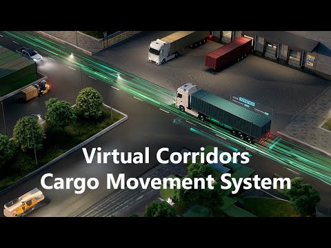 Launching the first phase of the Virtual Corridor Cargo Movement System in the Emirate