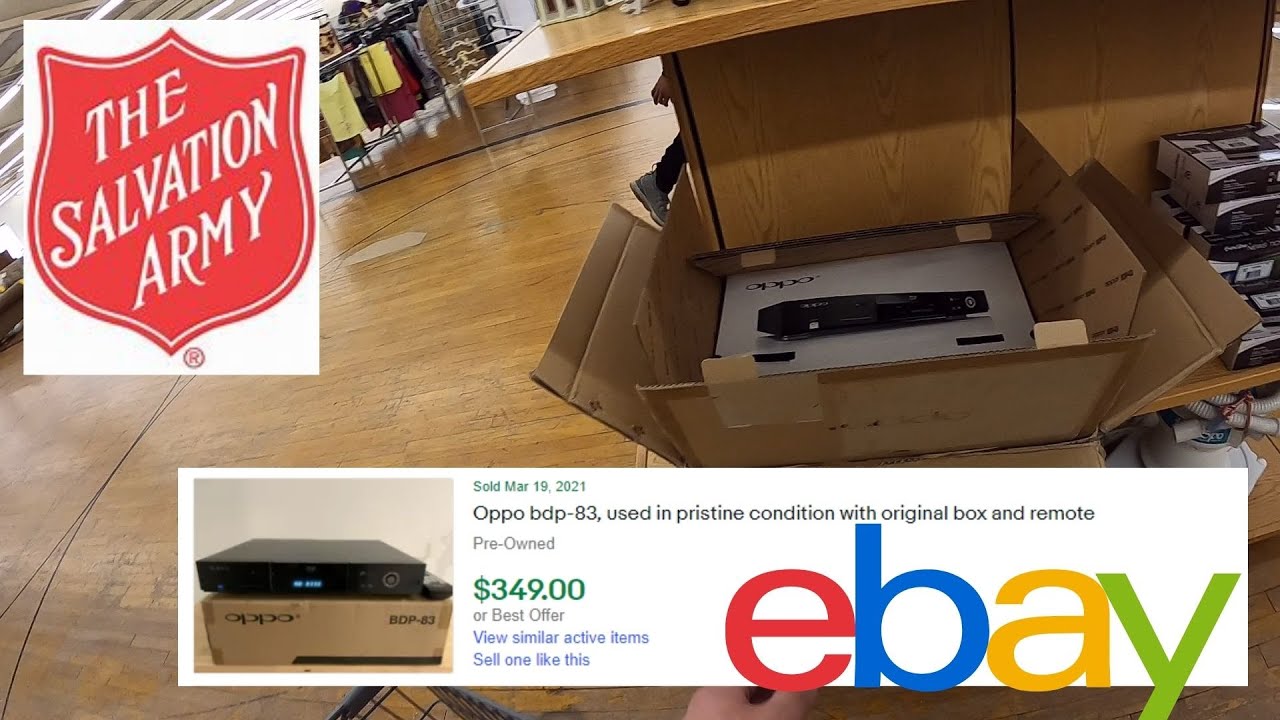 Did I find a $400 Blu Ray Player at the Thrift Store?