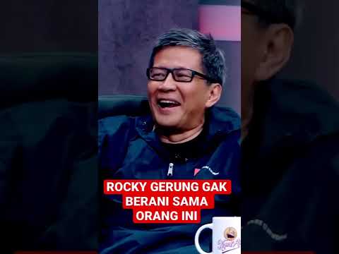 Orang Yang Rocky Gerung Gak Berani Bilang Dungu. #rockygerung