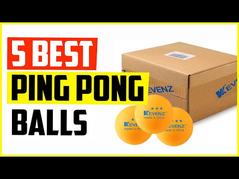 Top 5 Best Ping Pong Balls In 2022