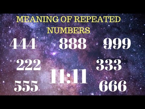 (HINDI) MEANING OF REPEATED NUMBERS | SYNCHRONICITIES