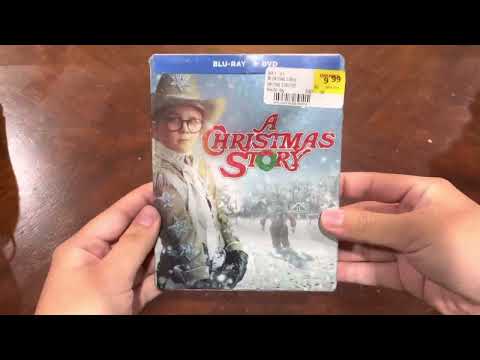 A Christmas Story Blu-ray + DVD Steelbook Unboxing