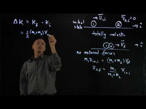 26.3 Totally Inelastic Collisions