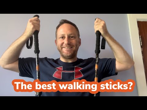 The Best Hiking Walking Sticks? Unboxing Cascade Mountain Tech Trekking Poles Review