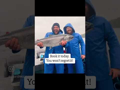 Book individual spots on Shared fishing charters in Sitka Alaska. #salmon #halibut #fishing #alaska