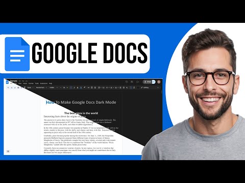 How To Make Google Docs Dark Mode