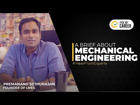 A brief about Mechanical Engineering | Tamil | PickMyCareer
