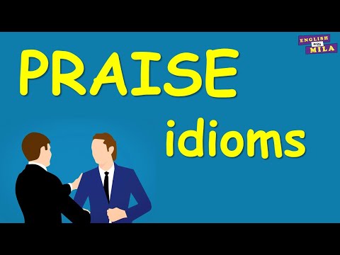 PRAISE idioms in English - How to express Approval, Admiration, Appreciation - Useful Vocabulary
