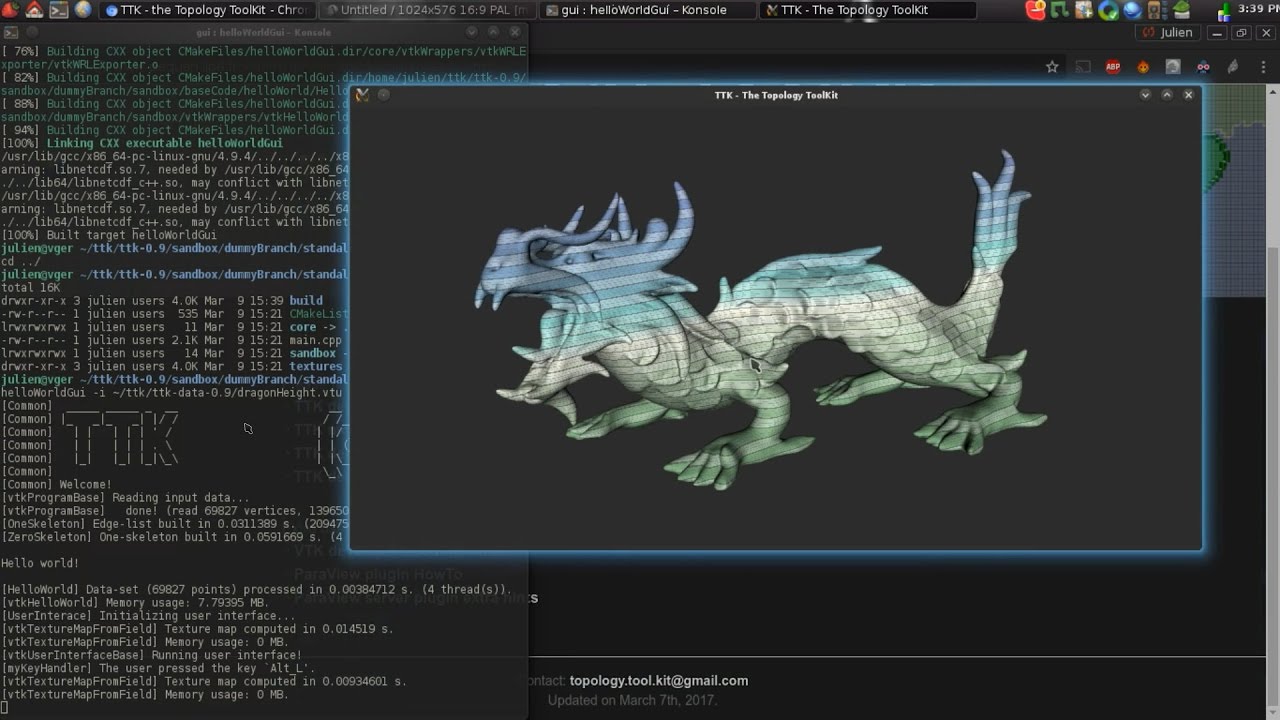 TTK development tutorial - Extending TTK with a new module