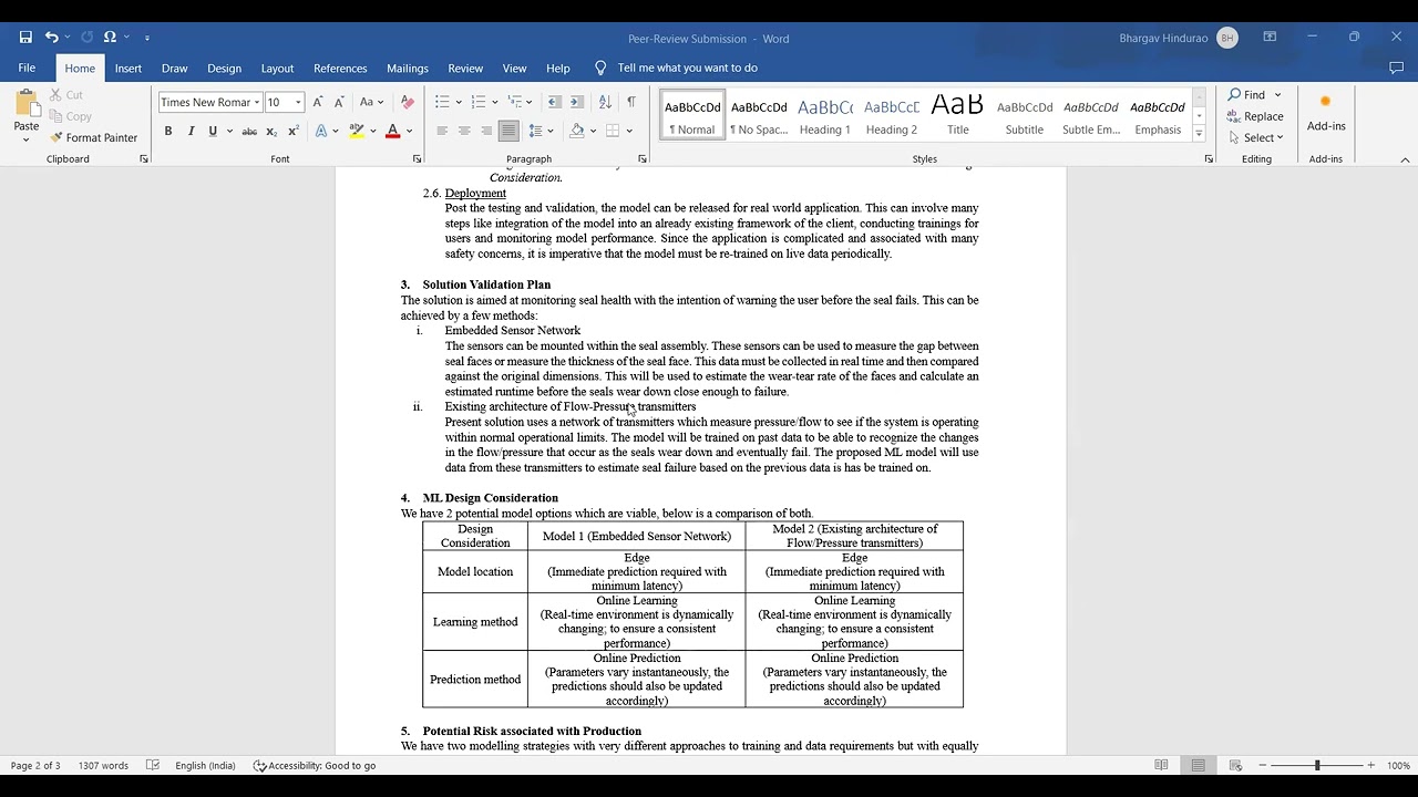 Managing Machine Learning Projects COURSERA - Peer Assignment