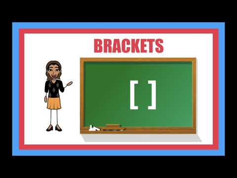 Grammar Talks: Parentheses and Brackets. By: Ashiana, Shaylyn and Liza