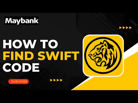 How to Find Maybank Swift Code !