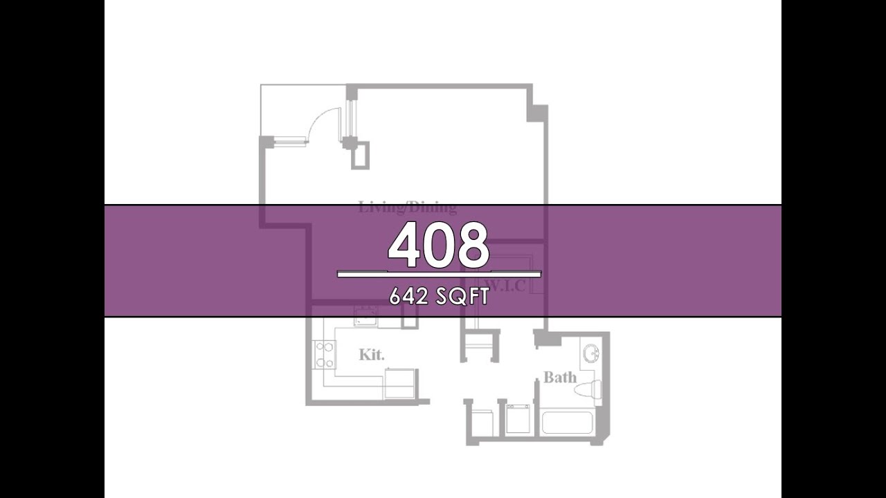 Studio 408 (642 sqft)