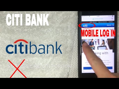✅ How To Register Log In Find Password Account CITI Bank Mobile Website 🔴