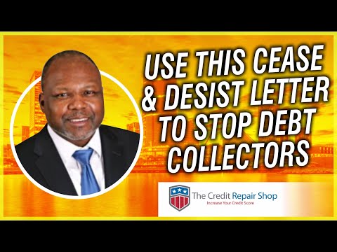 CEASE AND DESIST DEBT COLLECTION ATTEMPT LETTER REALLY WORKS