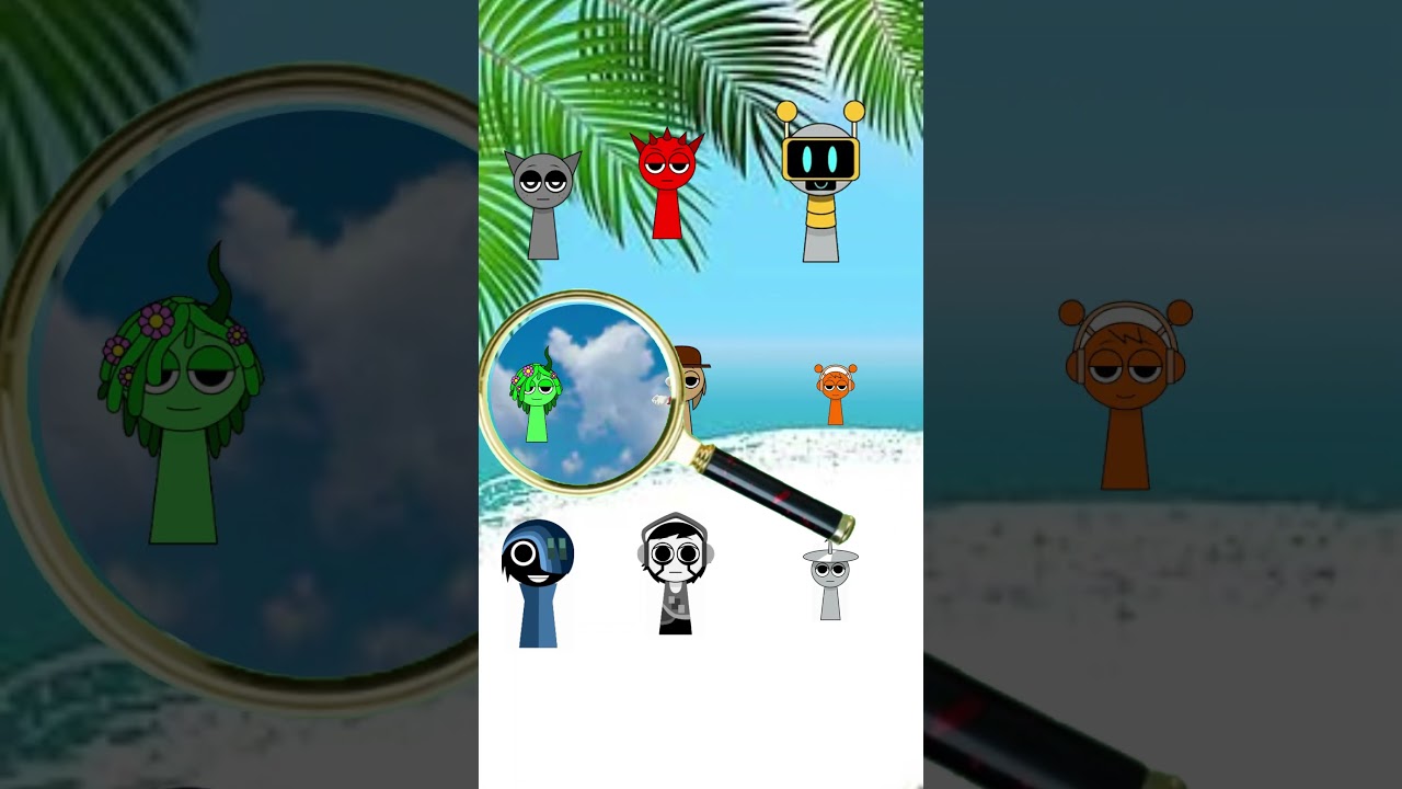 Who hid behind the sprunki  Write in the comments