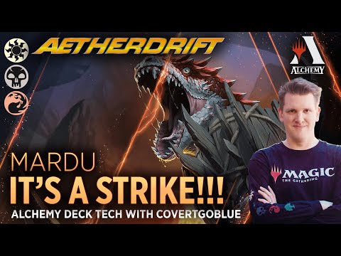 Alchemy Aetherdrift - It's A Strike | Alchemy Deck Tech with CovertGoBlue | MTG Arena