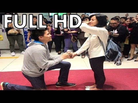 [FULL HD] Bianca Gonzales proposal video @ NAIA with JC Intal