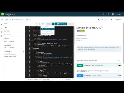 SwaggerHub - SwaggerHub API Templates