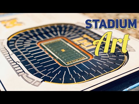 University of Michigan Football Stadium 3D Wall Art Review